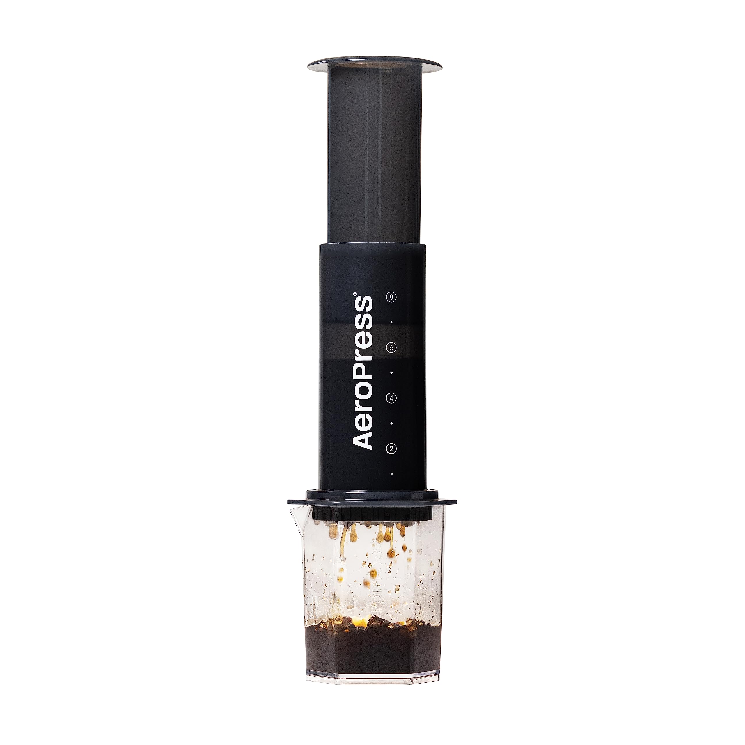 Aeropress XL Coffee Press – 3 in 1 brew method combines French Press, Pourover, Espresso. Full bodied, smooth coffee without grit or bitterness. Small portable coffee maker for camping & travel