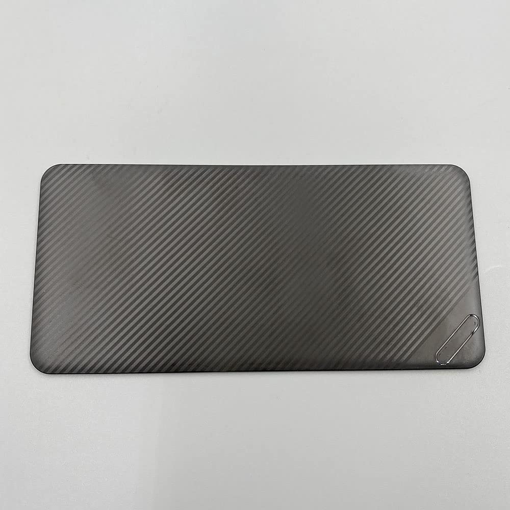 Surface Top Cover Case Faceplate Front Cover Shell Replacement for New 2DS XL/LL Console Black