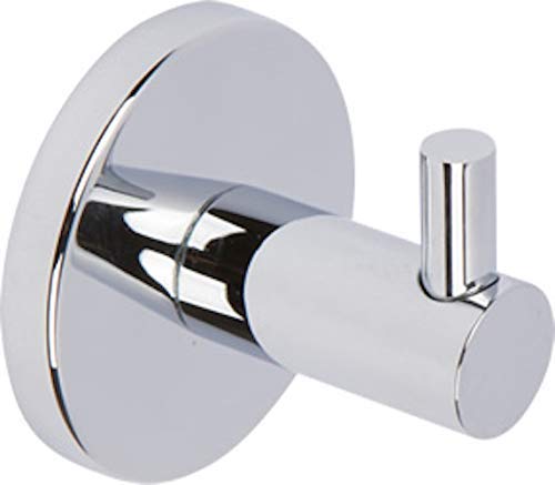 Delaney Hardware 598606 Single Robe Hook, Polished Chrome