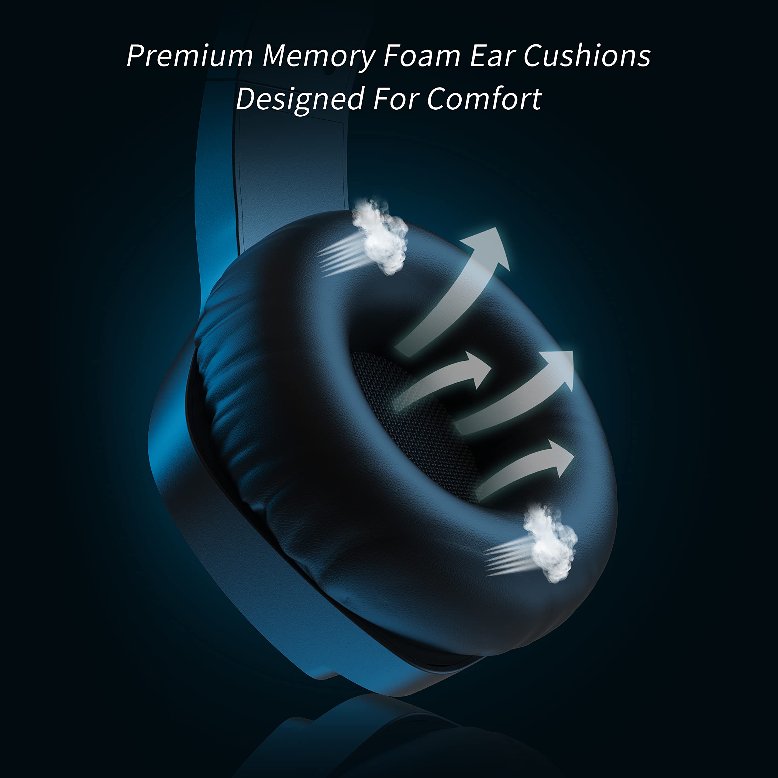 BINNUNE Gaming Headset with Microphone for PS4 PS5 Xbox One PC PlayStation 4 Xbox 1 Game Audifonos Gamer Headphones with Mic (3.5MM)