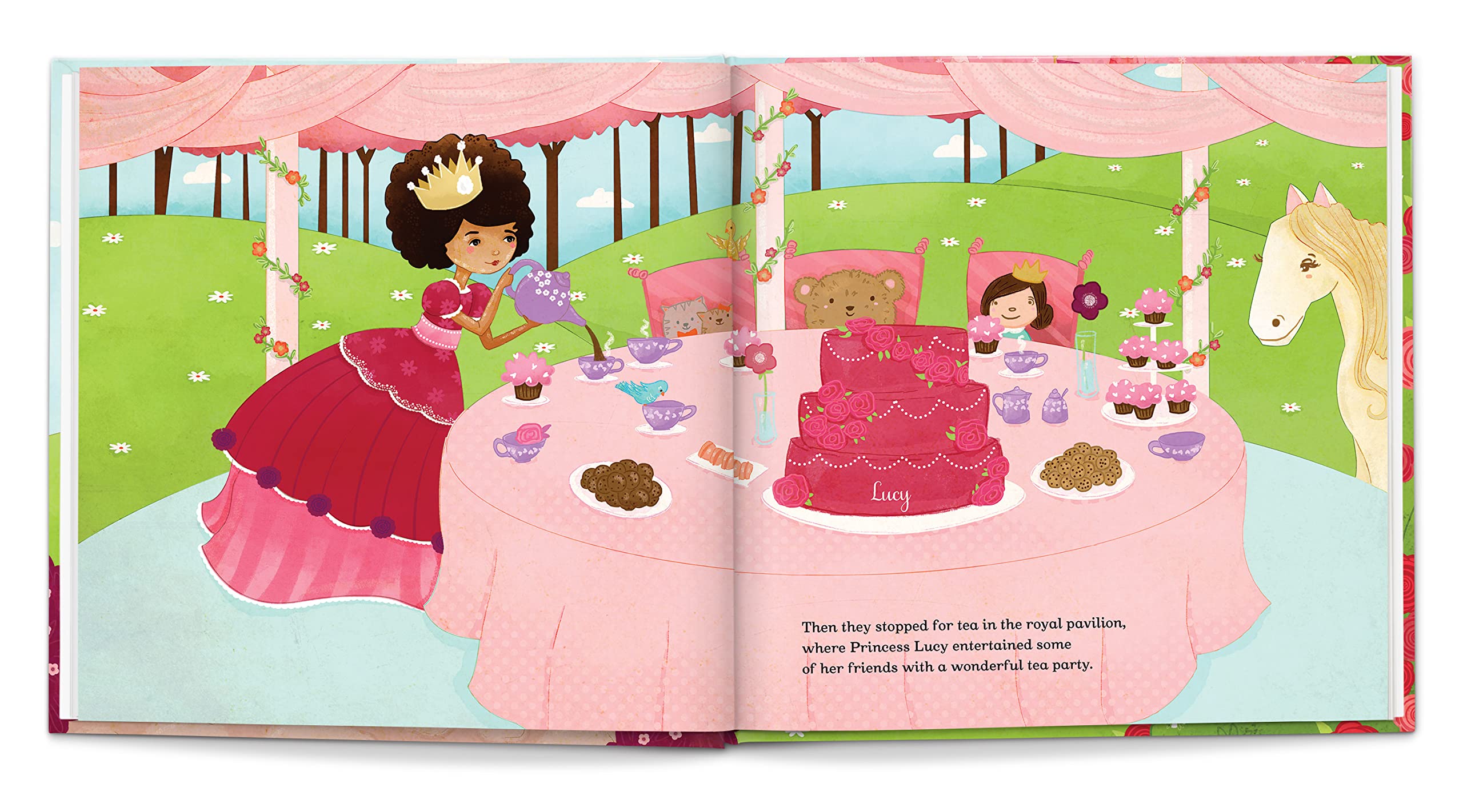 Princess - Personalized Children's Story - I See Me! (Hardcover)