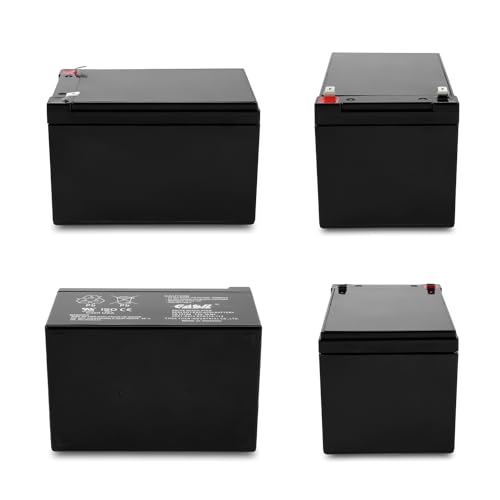 Casil CA12100 12v 10ah Battery Razor Quad Battery with F2 Terminals Compatible with Razor Scooter Battery Razor mx500 Battery Razor mx650 Battery W15128190003 3 Pack