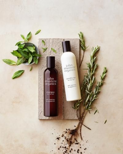 Shampoo for Fine Hair with Rosemary & Peppermint 8 oz