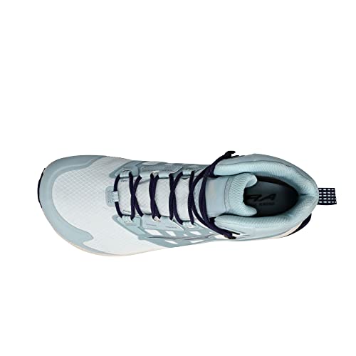 ALTRA Women's AL0A7R7J Lone Peak All-WTHR Mid 2 Trail Running Shoe, Light Blue - 11 M US