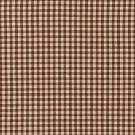 BabyDoll Round Crib Gingham Dust Ruffles, Brick