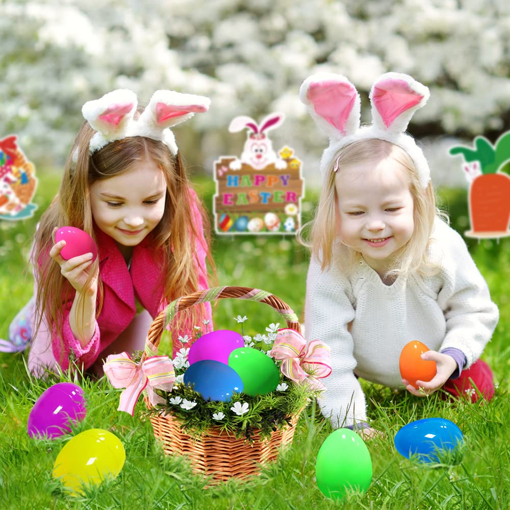 Easter Eggs Filled with Dinosaur Toys for Kids Boys Girls, 9 Pack Easter Basket Stuffers Fillers Prefilled with 4 PCS Take Apart Building Dino Toys 3 PCS Pull Back Cars 12PCS Mini Dino