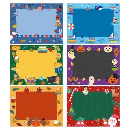 2024 Graphic Photo Insert Wall Calendar, 7-Inch x 9-Inch Size Closed, 14-Inch Size Open, Medium Bookstore-Quality, DIY Spiral-Bound Hanging Monthly Wall Calendars for Kitchen & Office, by Current