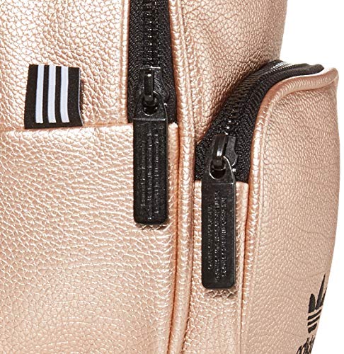 adidas Originals Women's Originals PU Leather Mini Backpack, Rose Gold, One Size