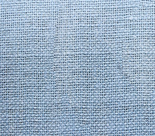 Burlap Fabric Light Blue Fabric / 40" Wide/Sold by The Yard