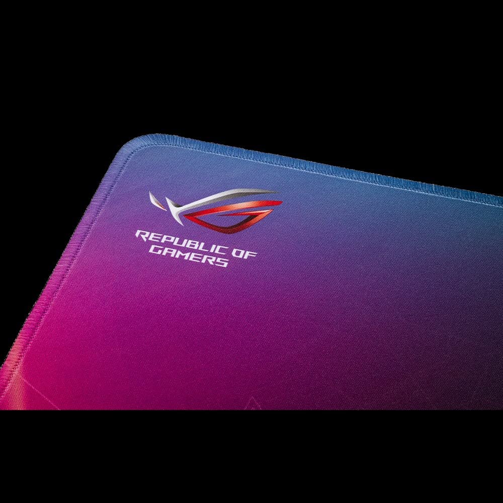 ASUS Rog Strix Edge Vertically Orientated Gaming Pad with Anti Fray Stitching