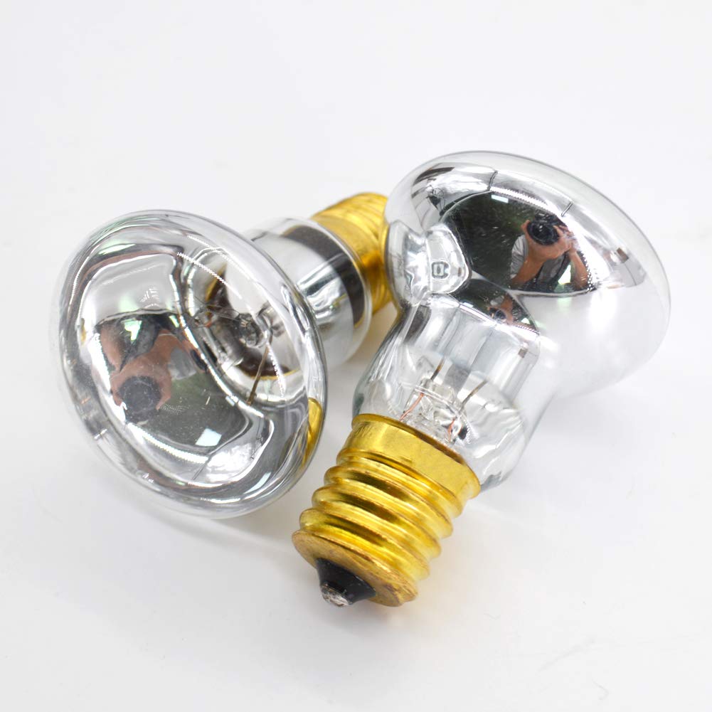 4 Pack Replacement Bulbs for Lava Lamps,Glitter Lamps,R39 E17 25 Watt Reflector Bulbs, Appliance Lamp Bulbs