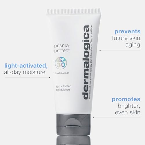 Dermalogica Prisma Protect SPF30, Face Moisturizer Sunscreen, Defends Against UV Rays While Hydrating & Boosting Skin's Natural Luminosity, 0.4 fl oz