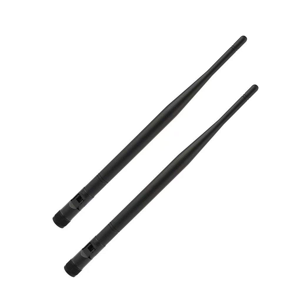 Eightwood 3.5dBi 868MHz 900MHz 915MHz RFID Antenna RP-SMA Male Connector 2-Pack Compatible with LoRa Gateway Helium Miner, Wireless Router Smart Home Control