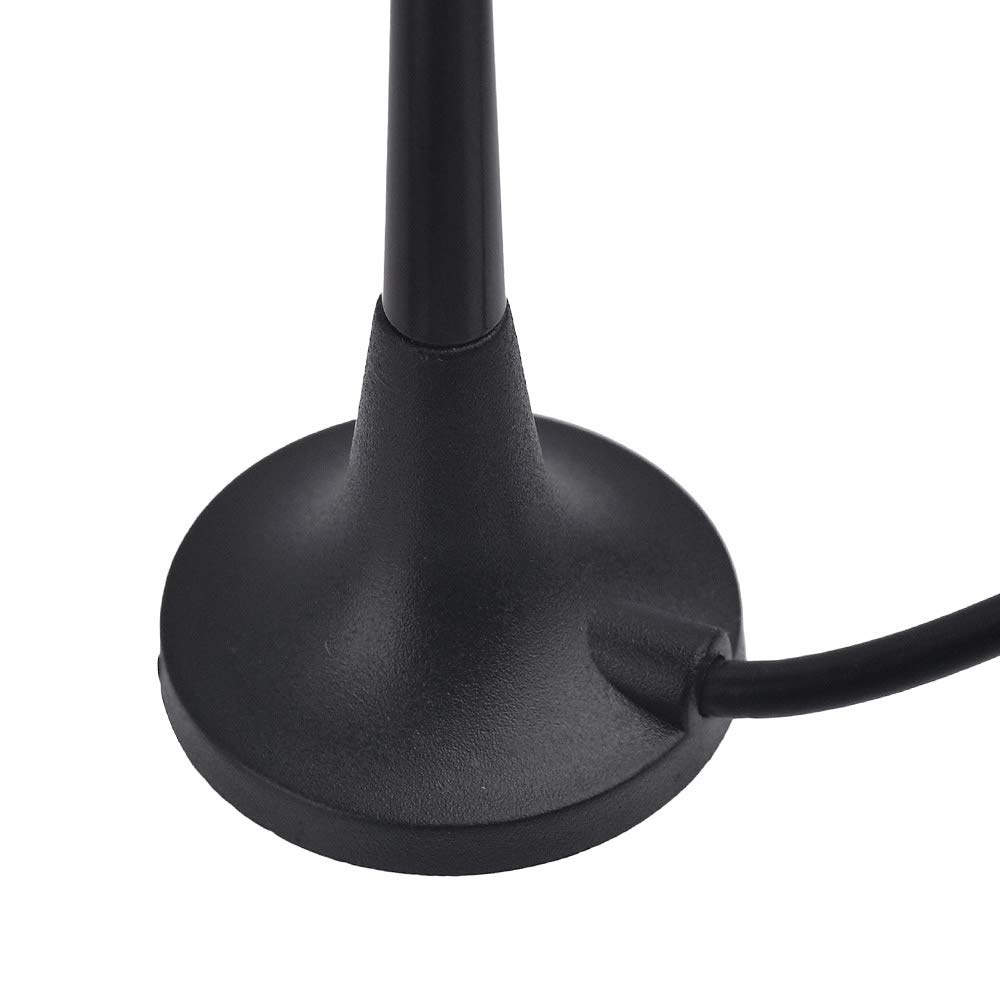 Eightwood 3G 4G LTE GSM Antenna SMA Male Magnetic Antenna (2-Pack) for 4G Router Mobile Hotspot Wiresless Home Phone