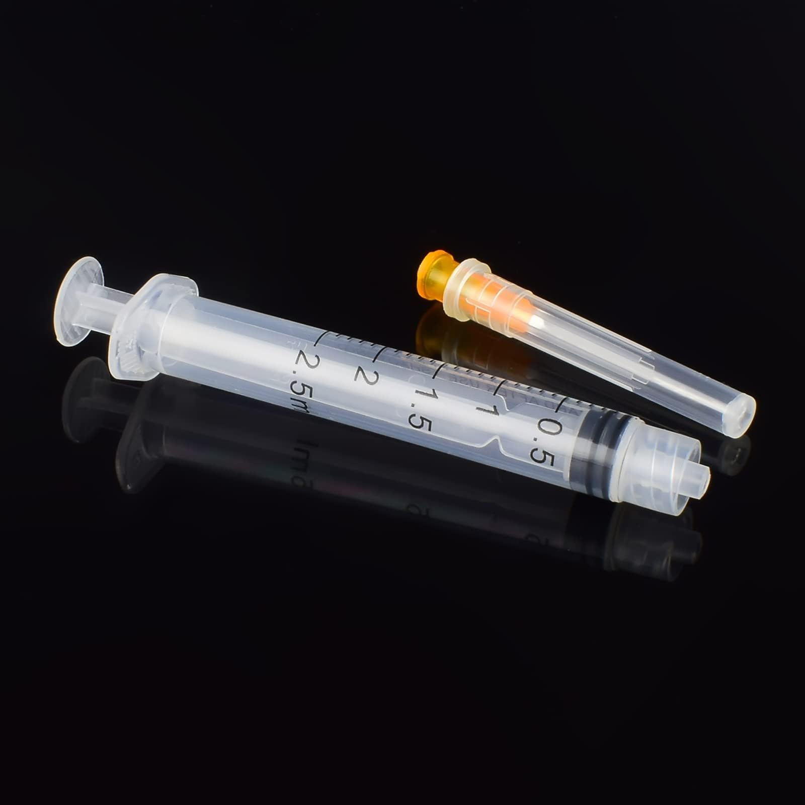 5ml Syringe with 23Ga 1 Inch Needle, Individually Package (20 Pack)