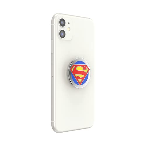 PopSockets Phone Grip with Expanding Kickstand, PopSockets for Phone - Enamel Superman