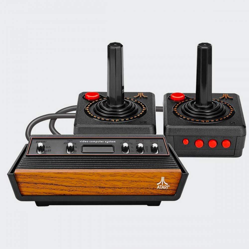 Atari 7A5-4CA-54B Flashback X Retro Console 110 Built-in Games-2 Wired Controllers-HD HDMI-Plug n Play, Multi