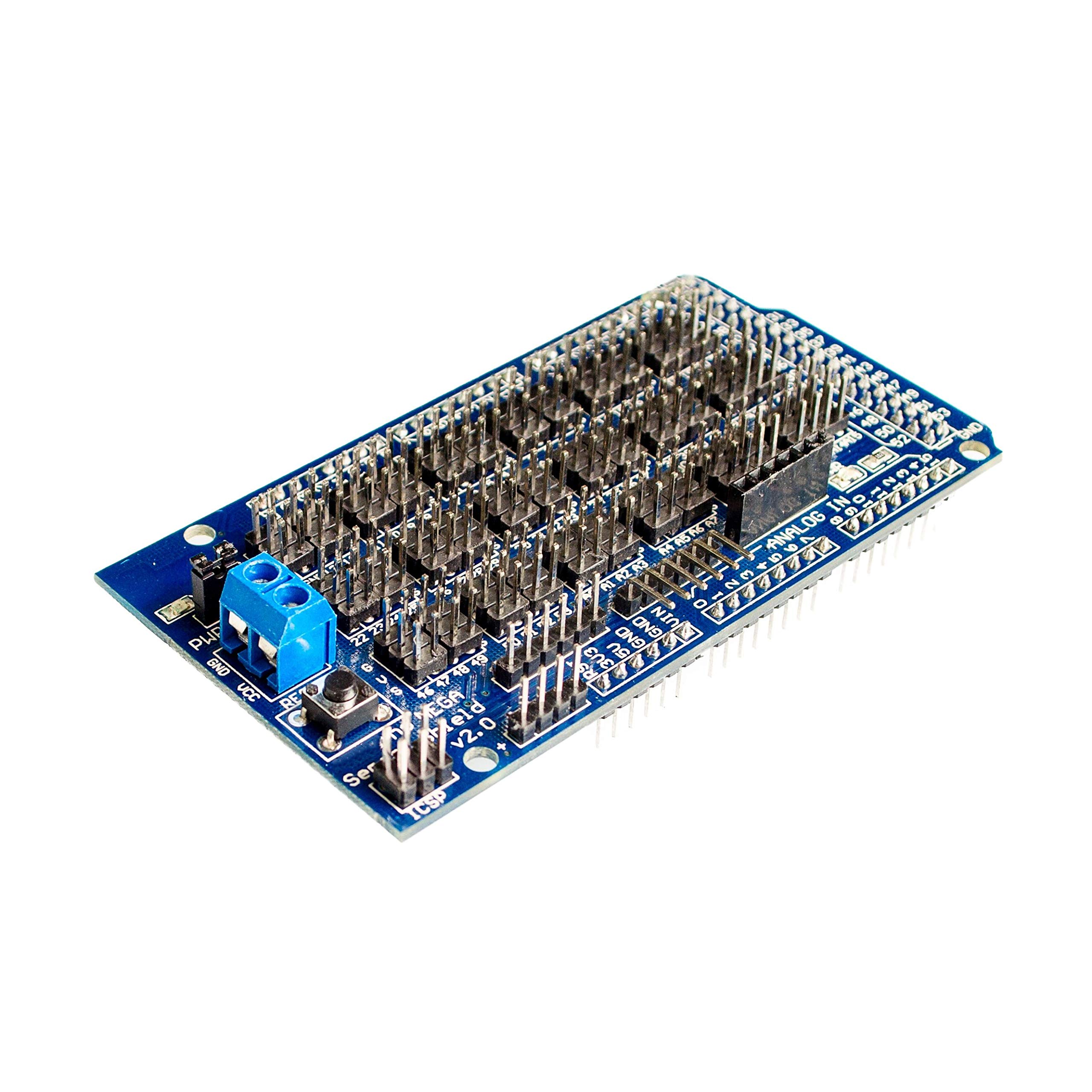 Free Shipping MEGA Sensor Shield V1.0 V2.0 Dedicated Sensor Expansion Board for arduino mega 2560 r3
