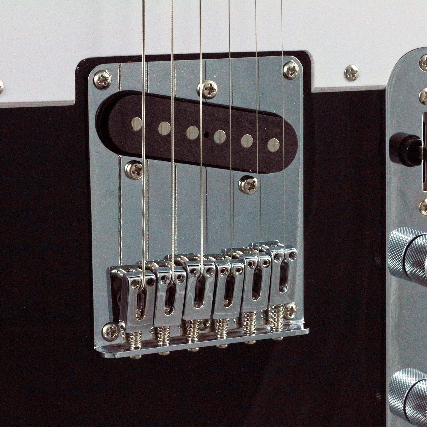 CNZ Audio Thinline TL Electric Guitar - Left Handed - Butterscotch Blonde Finish, Semi-Hollow Body, Amber Maple Gloss Neck and Fingerboard