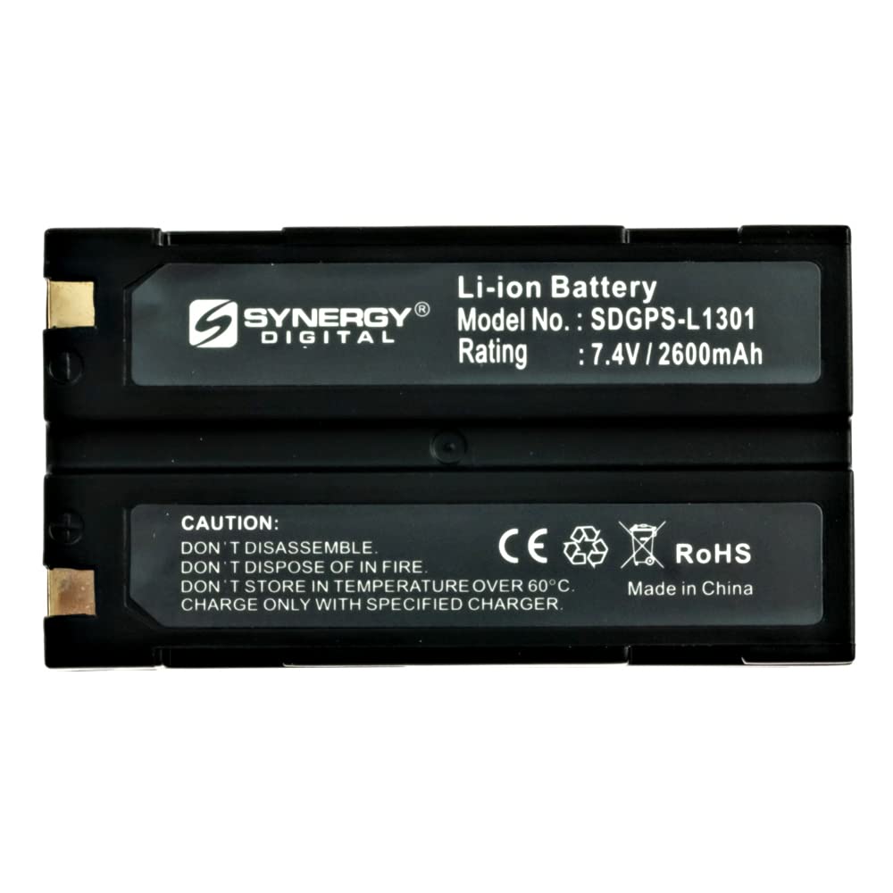 Synergy Digital GPS Battery, Compatible with Trimble 92600 Survey GPS Combo-Pack Includes: 5 x EM-BLI-TRB3 Batteries