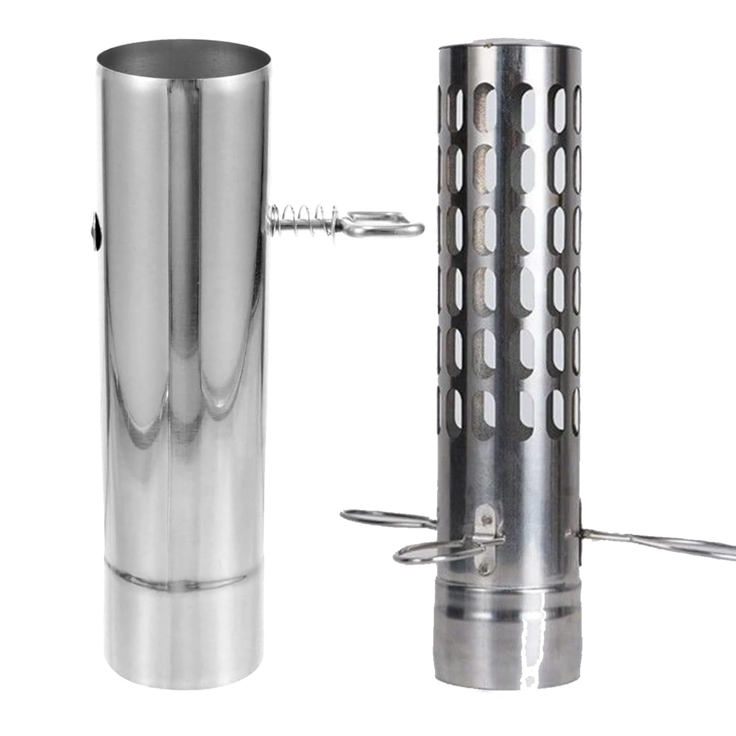 DoDoGear Wood Stove Pipe(3pcs) Stovepipe with Damper Thickened Camping Stove Pipe Spark Arrester 2.36inch Kit