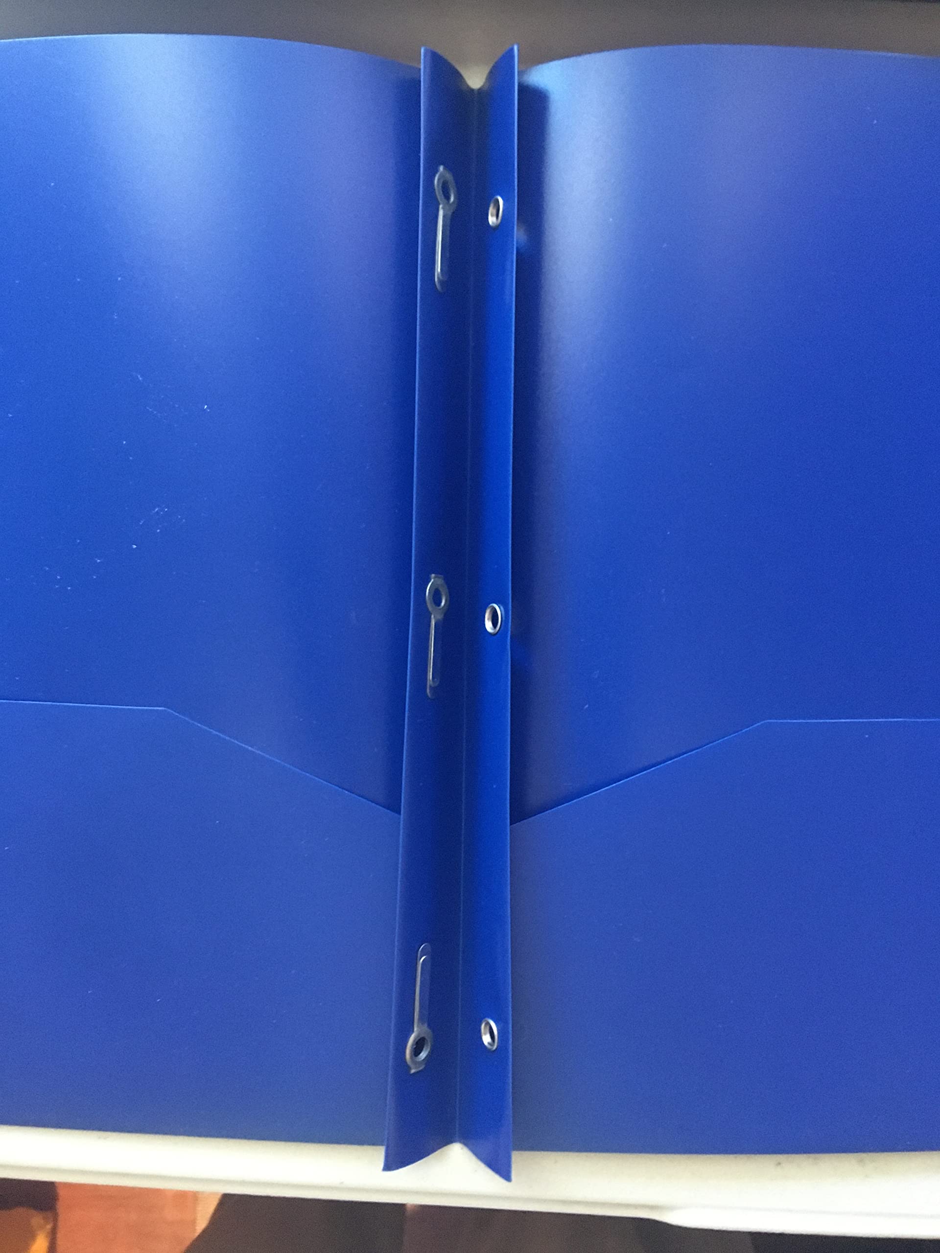 3 Pack Pen + Gear 3-Prong Plastic Folder