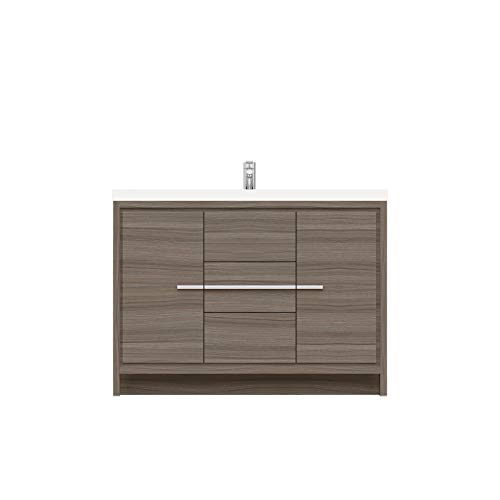 Alya Bath Sortino Bathroom Vanity, Gray