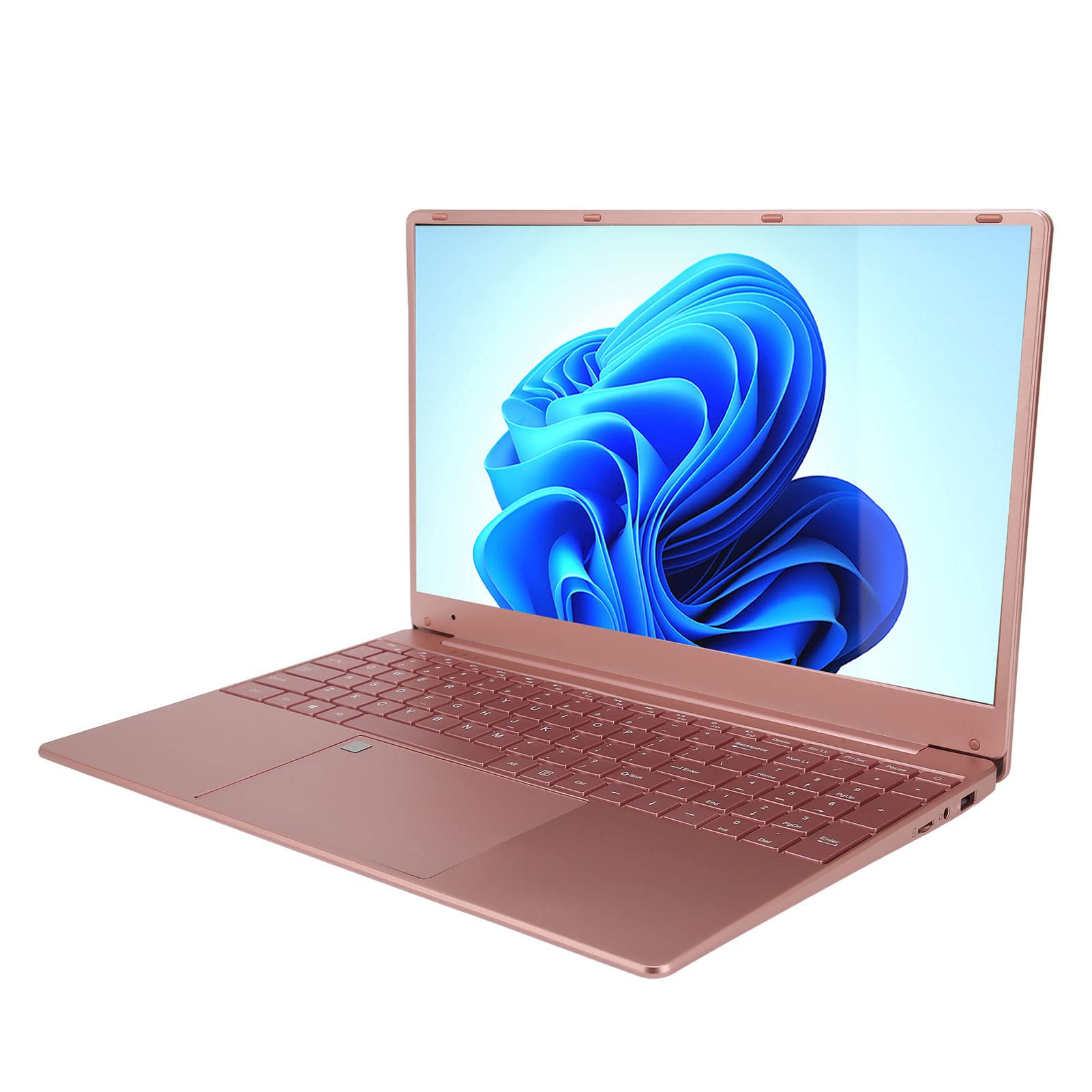 256G SSD Laptop Computer, 15.6 Inch 1920 X 1080 N5095 Slim Notebook, Windows10 12G DDR4, 802.11 a WiFi, Backlit Keyboard, 7000MAh Battery, Fingerprint Unlock (12+256G US Plug)