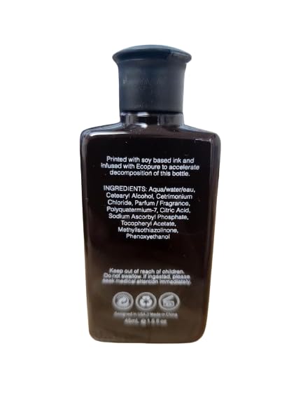 ROOTS AROMATHERAPY Conditioner 1.5floz/45mL Travel Size Hotel Bulk Pack (Eucalyptus Tea fragrance) Toiletries for Bathroom, Guests, Hotels, Motels, and Lodging (30 pack)