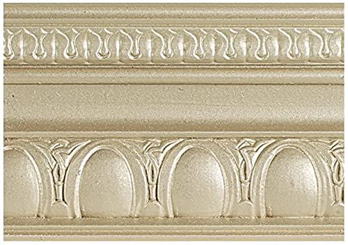6 oz Modern Masters ME206 Champagne Metallic Paint Collection, Satin Water-Based Decorative Metallic Paint