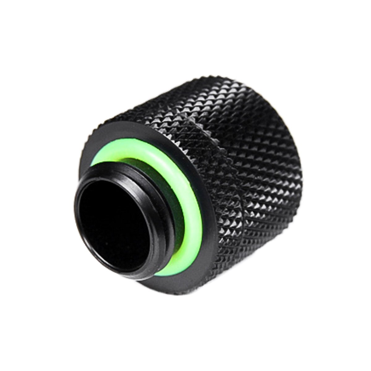 Barrow G1/4" to 3/8" ID, 1/2" OD Compression Fitting for Soft Tubing, Black, 4-pack