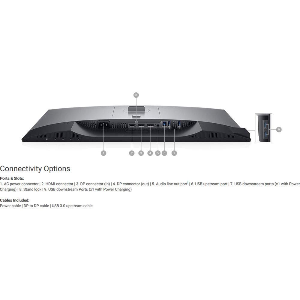 DELL 24" ULTRASHARP 1920X1080 Full HD 16:9 U2419H IPS LED HDMI DP Monitor 4TD4G (Renewed)
