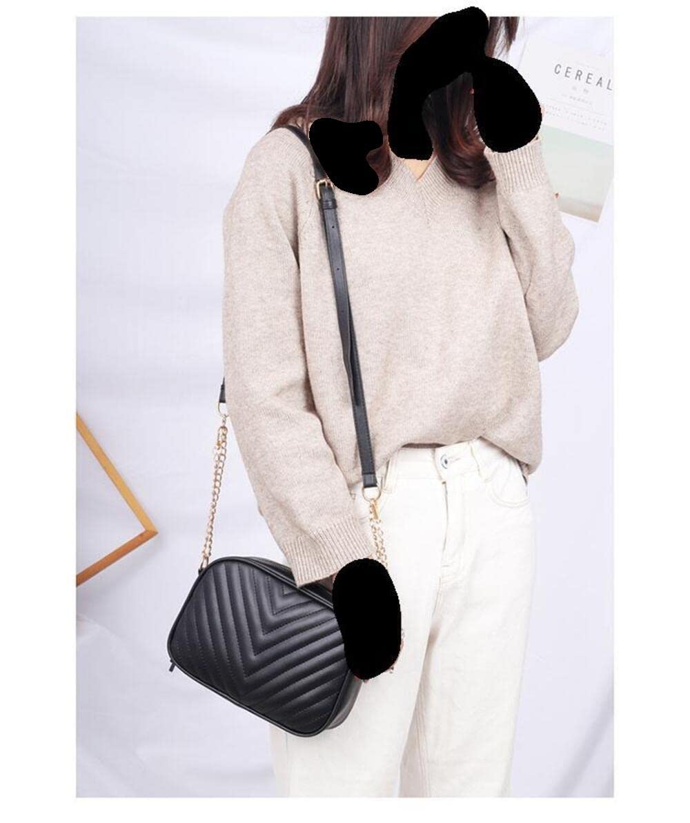 H HANBELLA - A FASHION TRENDY COLLECTION. FOREVER. - Girls Small Crossbody Camera Bag with Chain Strap and Tassel Light Blue