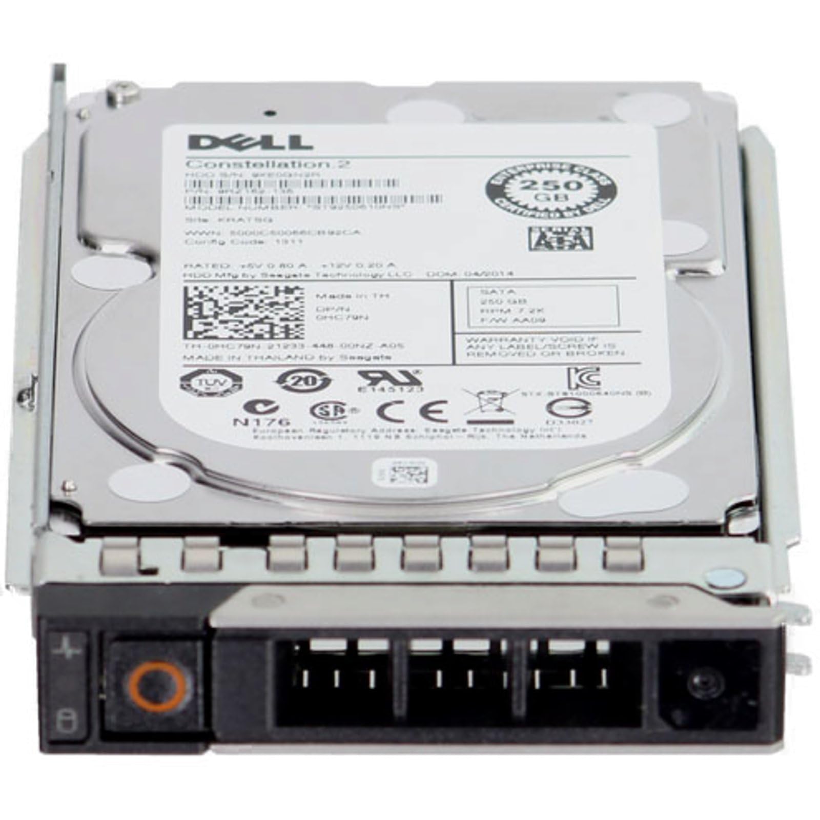Dell 250GB 7.2K 2.5" SATA Drive 3Gbs (HC79N-CO2)