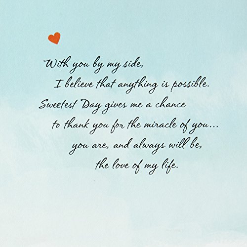 Hallmark Between You & Me Sweetest Day Card (Love of My Life)