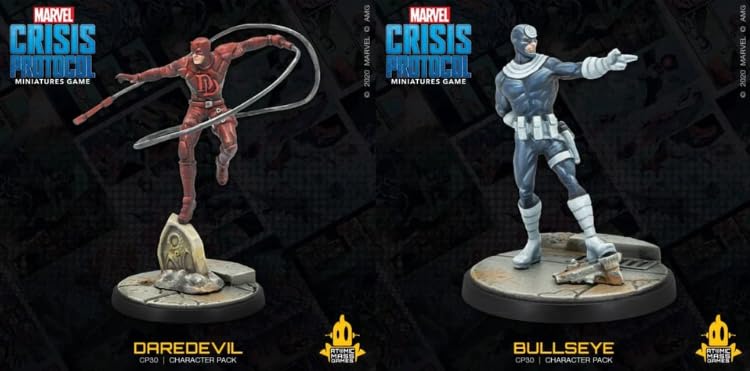 Atomic Mass Games Marvel Crisis Protocol: Bullseye and Daredevil Pack (FFGMSG30)