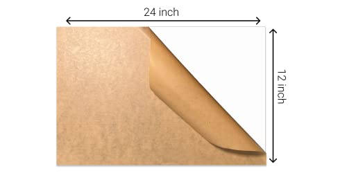 AZM Displays 12"x24", 1/2" (12mm) Clear Cast Acrylic Plexiglass Sheet for Glass Replacement, Shelving, Wedding Table Numbers, Table Signs, Engraving, Calligraphy, Crafting, Painting, DIY
