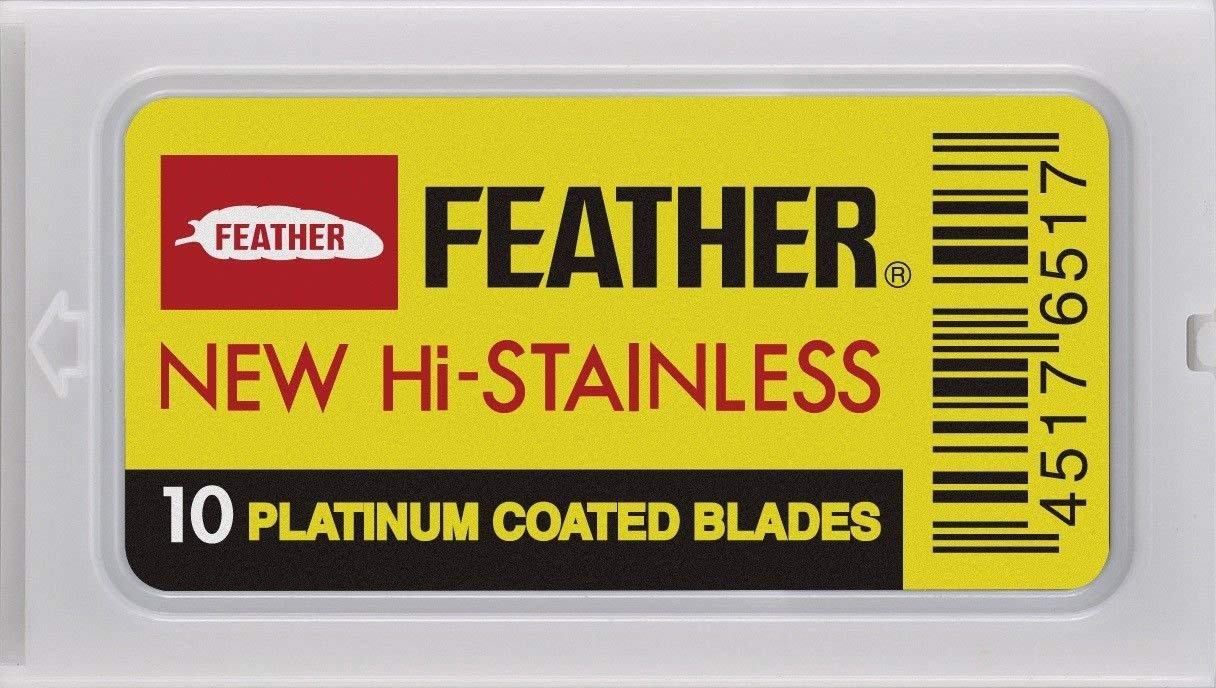 NEW 100 Shaving Safety Razor Double Edge Blades of 10 Top Brands - Feather ASTRA PERSONNA.Sampler Pack