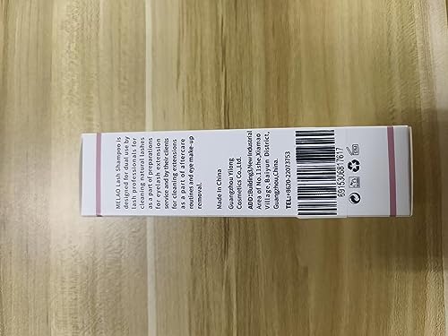 Mererke_Pretty Eyelash Extension Cleanser, Lash Shampoo for Lash Extensions, Lash Cleanser for Extensions, Paraben & Sulfate Free lash shampoo for Salon and Home Use 1.69 fl.oz