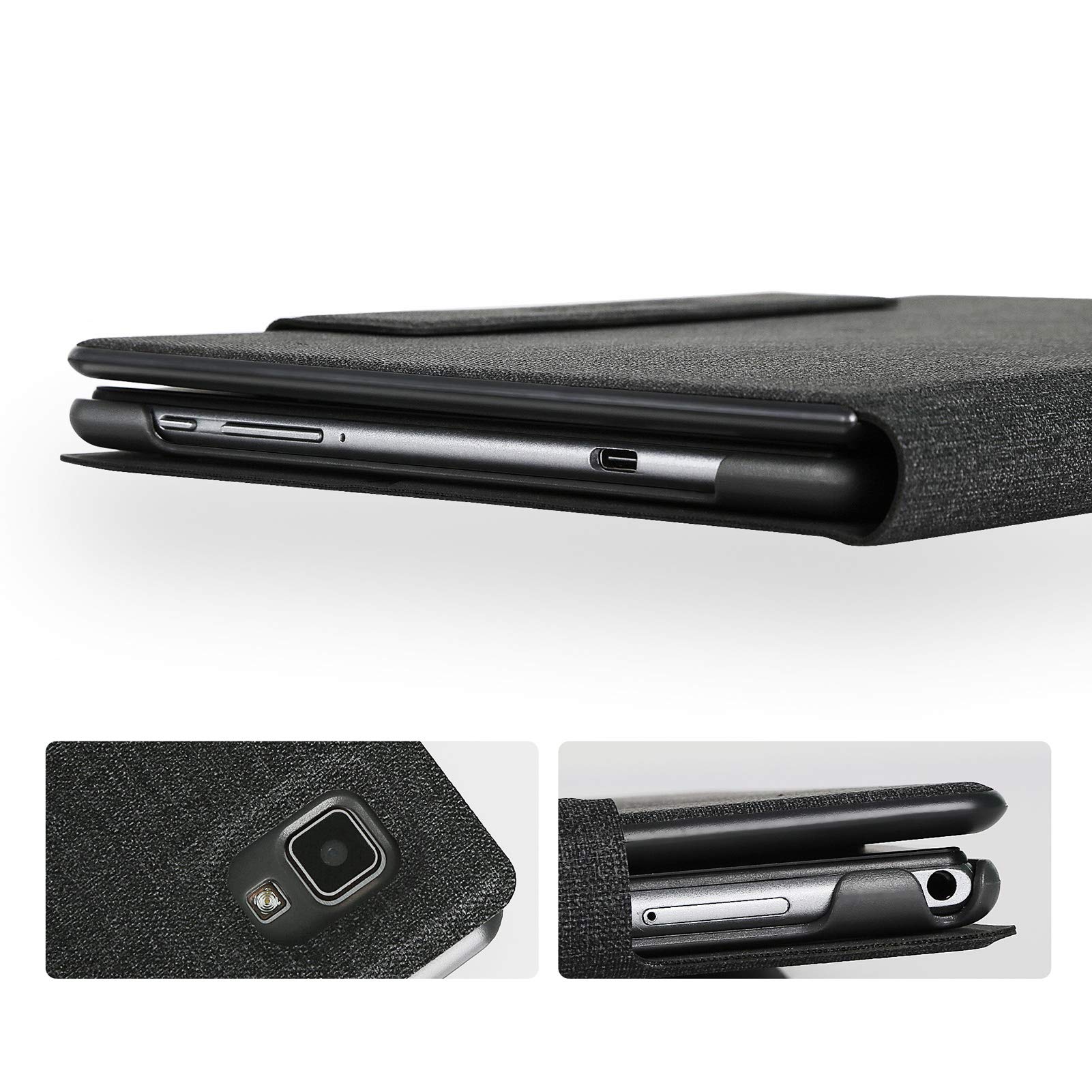 Dragon Touch Docking Keyboard Case for Notepad 102 10-Inch Tablet, 80 Keys, 5 Pin Connection Keyboard Tablet Case, Foldable, not Include Tablet