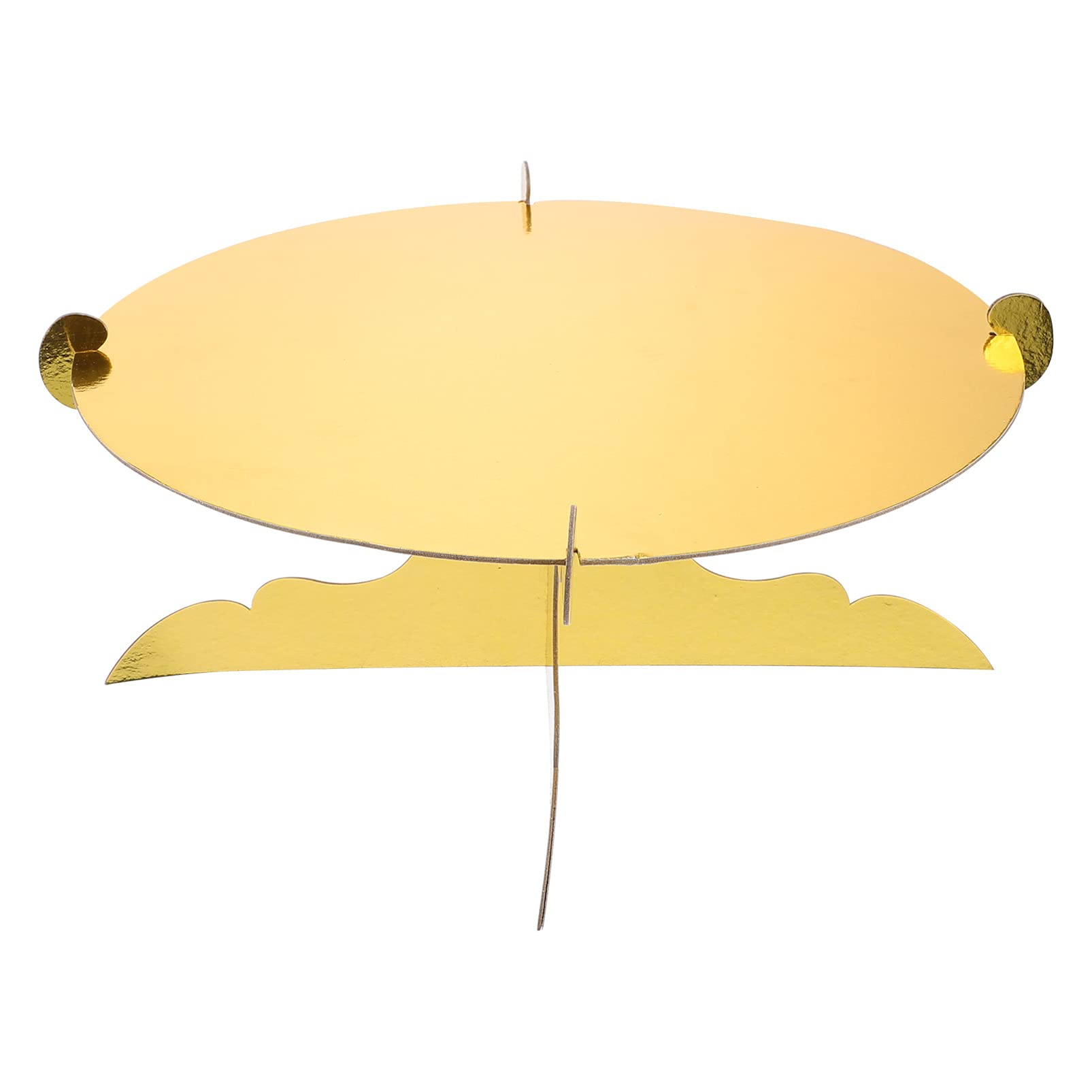 2pcs Paper Cake Stand Round Cake Tiered Cake Stand Paper Afternoon Tea Stand Ferris Wheel Cupcake Holder Cake Tray Cupcake Display Stand Snack Candy Stand Pastry Dessert