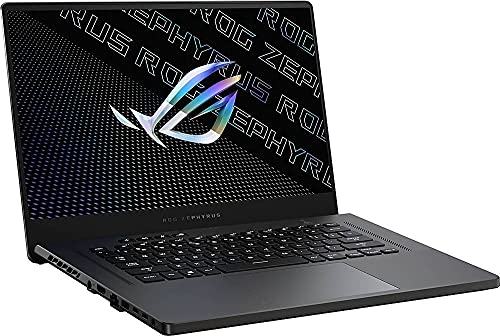 ASUS ROG Zephyrus 15.6" QHD Gaming Laptop,AMD Ryzen 9 5900HS, NVIDIA GeForce RTX 3080, Wi-Fi 6, RGB Keyboard, Bluetooth, Eclipse Grey, 16GB RAM | 1TB PCIe SSD,W/Tikbot 32SD