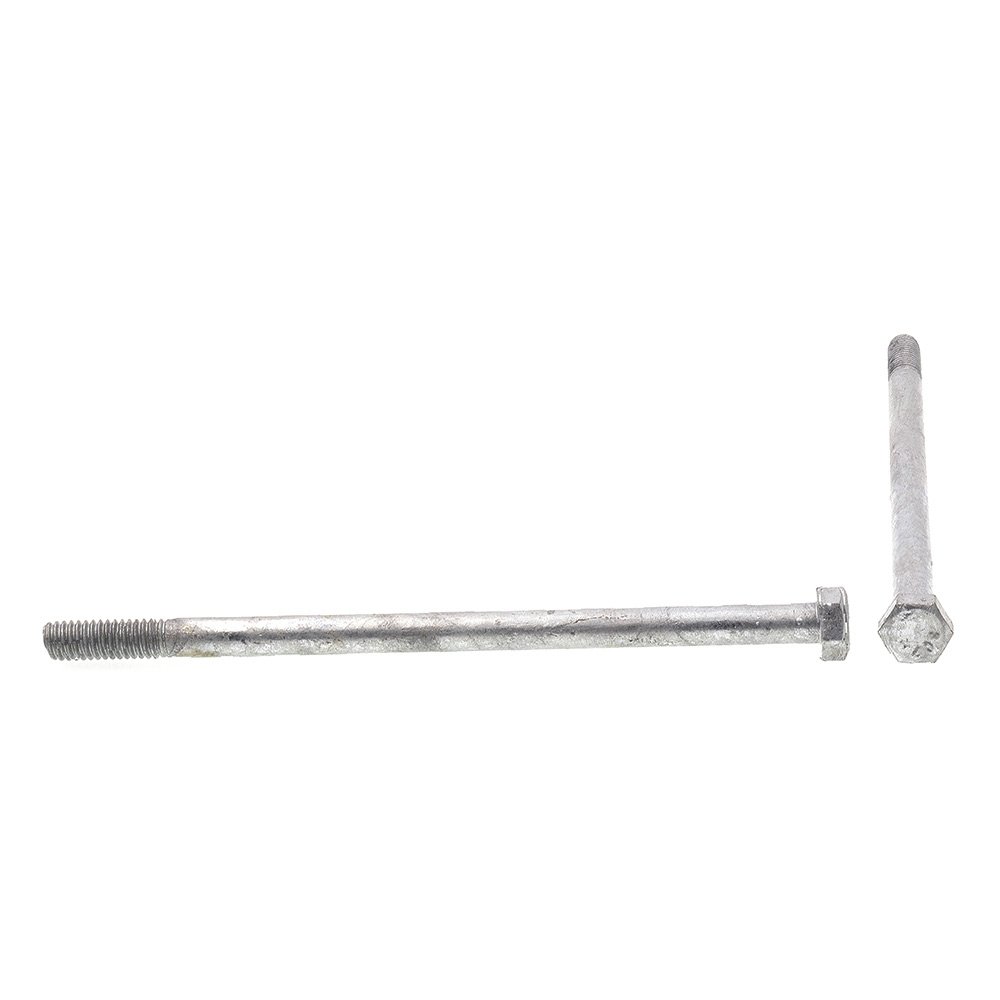 Prime-Line 9059441 Hex Bolts, 5/16 In.-18 X 6 In., A307 Grade A Hot Dip Galvanized Steel (10 Pack)