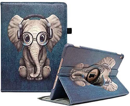 Newraturner Rotating Case for iPad 9th Generation (2021) / 8th Generation (2020) / 7th Gen (2019) 10.2 Inch --360 Degree Rotating Stand Protective Cover, Auto Sleep/Wake Function