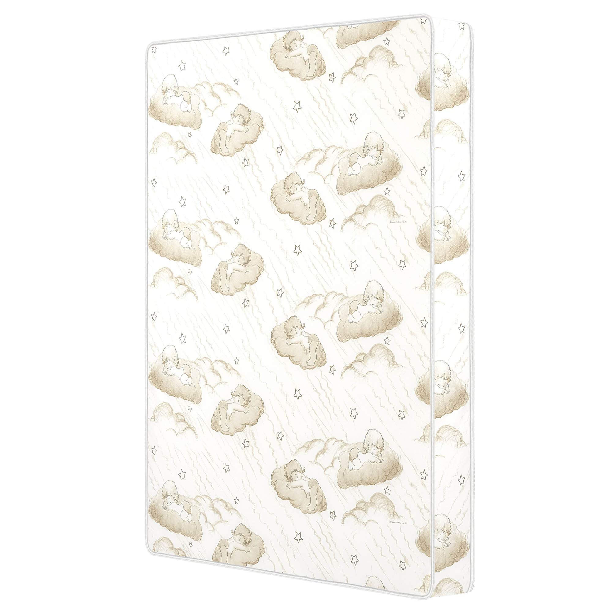 Dream On Me 3 inch Spring Coil Portable Crib Mattress | Greenguard Gold Certified