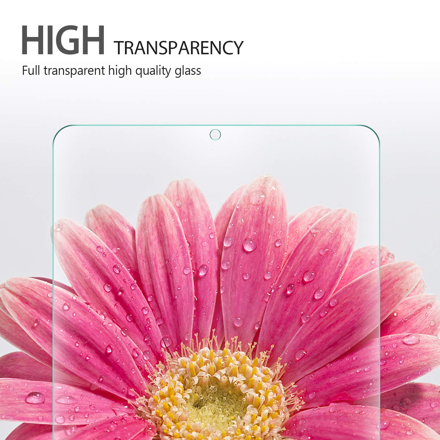 Gylint LG G Pad 5 10.1 Screen Protector Glass - Tempered Glass 9H Hardness Scratch Resistant Bubble Free Tempered Glass Screen Protector for LG G Pad 5 10.1 Inches Tablet 2019, Model:LM-T600L, T600L