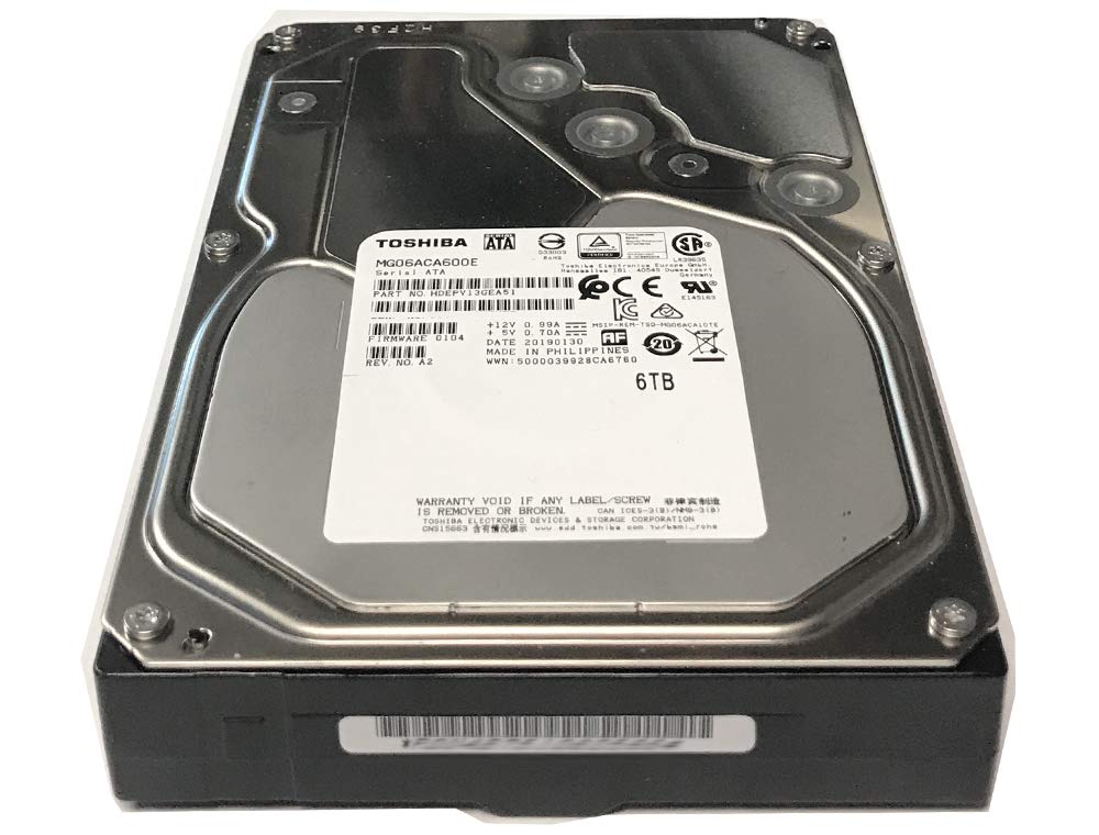 Toshiba MG06ACA 6 TB Hard Drive - SATA [SATA/600] - 3.5 Drive - Internal (Renewed)