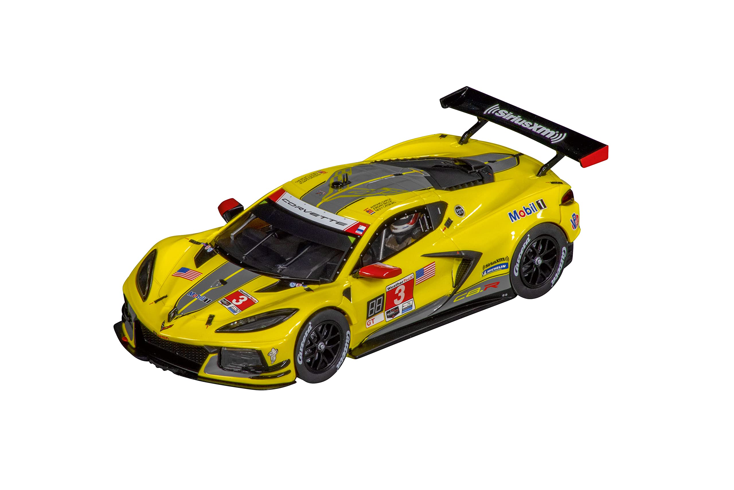 Carrera Digital Electric Slot Car Racing Track Set Includes Two Cars & Two Dual-Speed, D124 Born to Perform