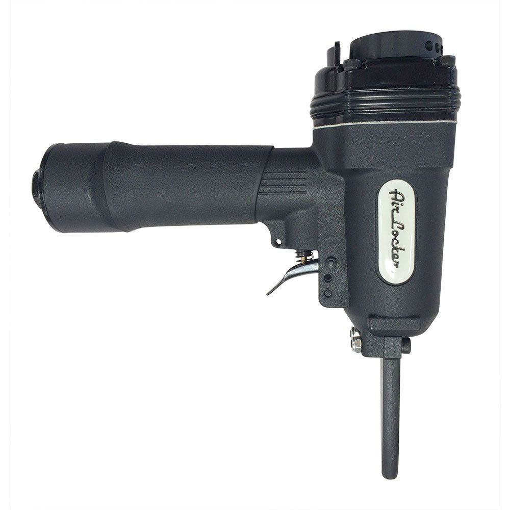 Air Locker AP700 Heavy Duty Professional Air Punch Nailer / Nail Remover / Nail Puller. 1/4 Inch NPT Thread Air Inlet. 80-120 PSI Pneumatic Nailer Removes 10-20 Gauge Nails , Black