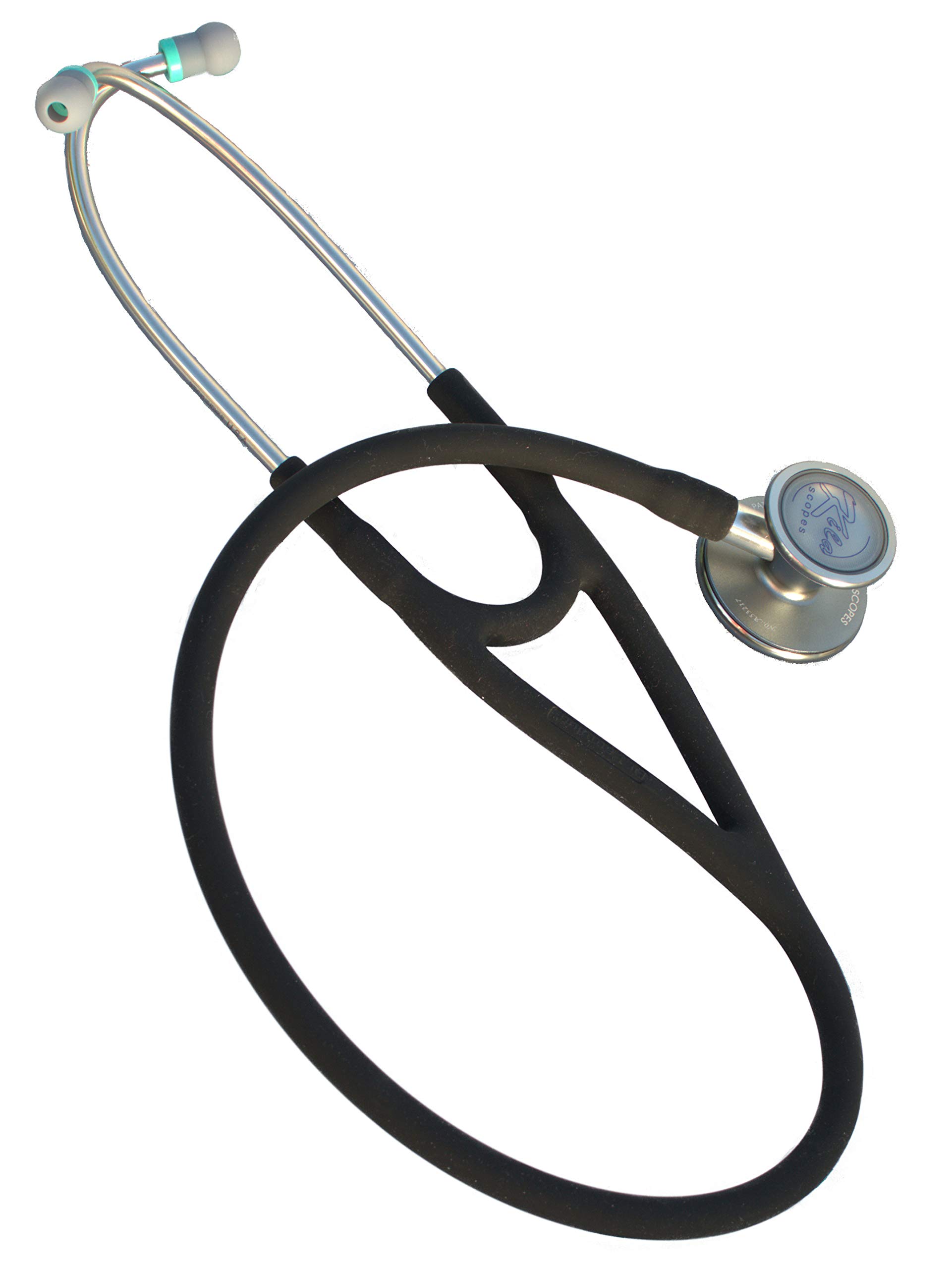 Kila Scopes Specialist Stethoscope - Professional Dual Head Cardiology & Diagnostic Stethoscope for Doctors and Nurses - with Accessories, K751 Black
